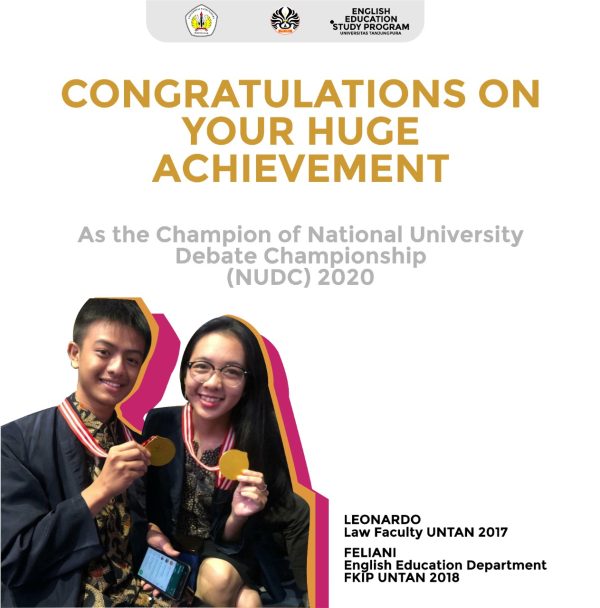 Untan Juara 1 National University Debating Championship (NUDC) 2020 – Fakultas Hukum