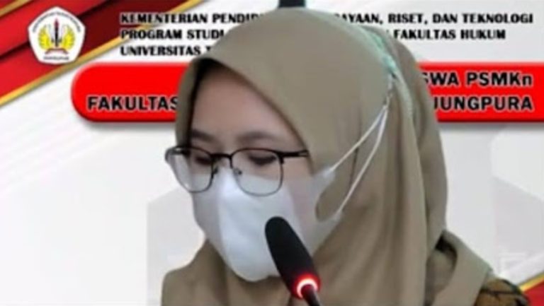 Kuliah Umum Mahasiswa Baru Program Studi Magister Kenotariatan Angkatan V Tahun Akademik 2021/ ...